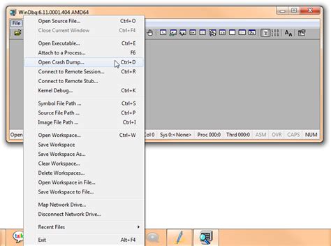 How To Open A Mini Dump File Mdmp With WinDbg