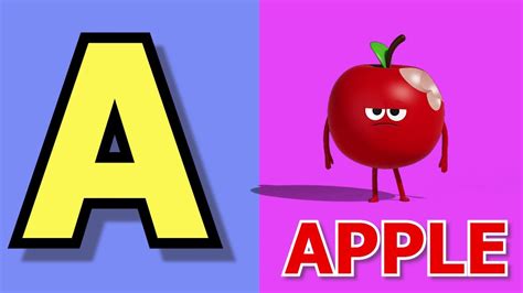 A For Appleb For Ball Phonic Songs Phonics Sound Abcd Learning