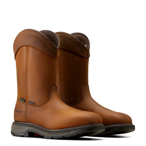 Ariat Mens 11 Workhog Xt Wellington Waterproof Carbon Toe Boots 1005