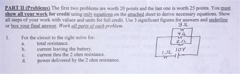 Solved Part Ii Problems The First Two Problems Are Worth 20