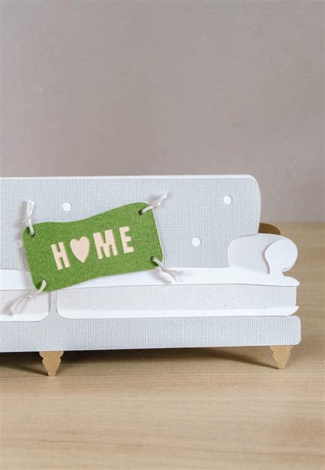 Cricut Housewarming Card Gilded Stork