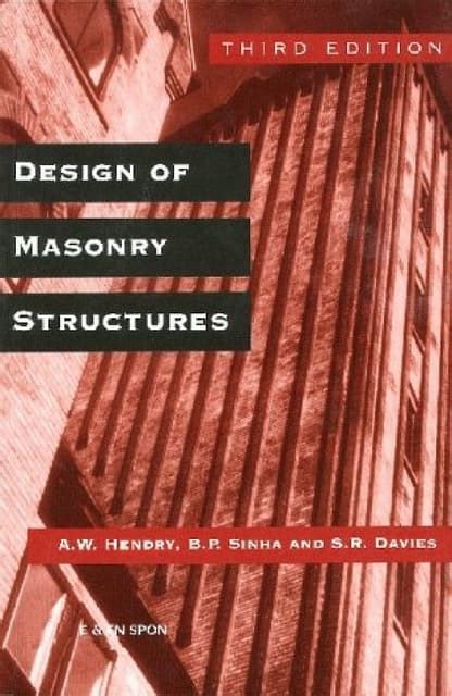 Design Of Masonry Structures 2004 Pdf