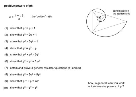 Median Don Steward Mathematics Teaching Powers Of Phi