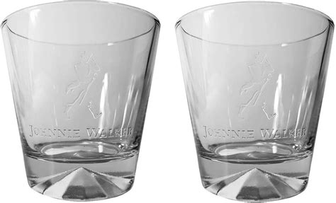 Johnnie Walker Diamond Base 3d Embossed Rocks Glass 2020