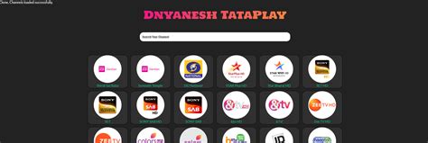 Github Dnyaneshpainjane Tataplay M U Webplay