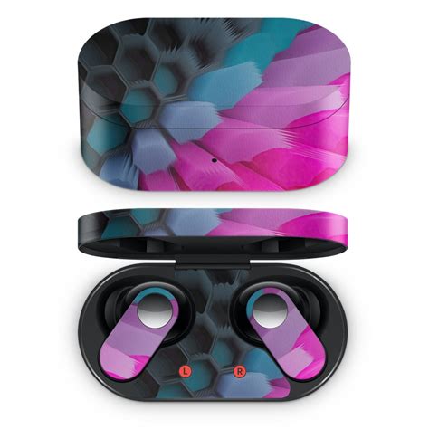 Enhance Your Oneplus Nord Buds With Megenta Mesh Earbud Skin Skinslegend