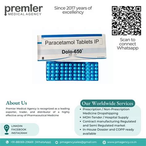 650mg Dolo Paracetamol Tablets At ₹ 450box Dolo 650 In Nagpur Id