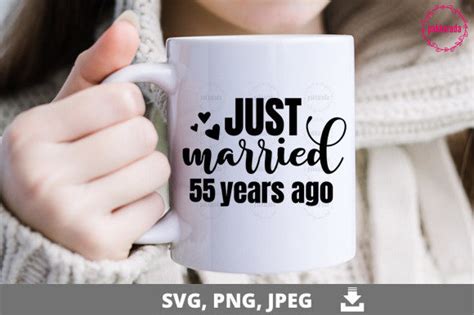 Net Getrouwd 55 Jaar Geleden Svg Jubileum Svg Huwelijk Svg 60 OFF