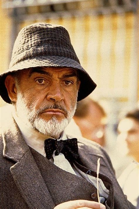Sean Connery On The Set Of Indiana Jones And The Last Crusade 1989
