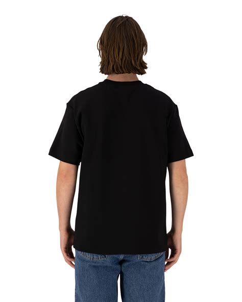 Nn07 Nat Logo Tee 3457 Zwart Coef