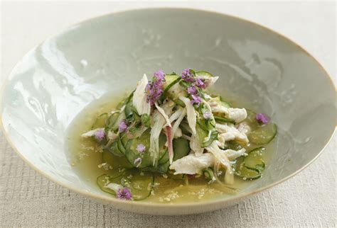 鶏ささ身ときゅうりのごま酢あえ お料理レシピ 調味料 商品紹介 宝酒造株式会社