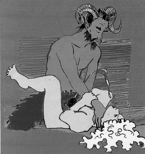 A Satyr Finishes On A Nymph Annaback