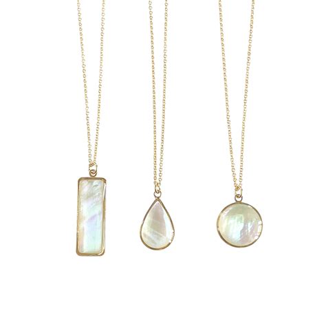 Mother Of Pearl Pendant Necklace Pearl Pendant Mother Of Pearl