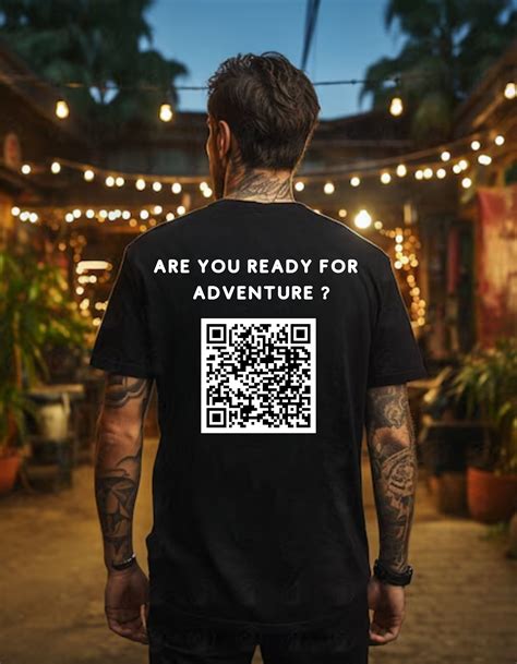 Special Qr Code T Shirt Qr Code Shirt Custom Qr Tee Unique Qr Code Shirtcustom Text And Qr