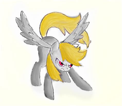 Angry Derpy By Ledommk On Deviantart