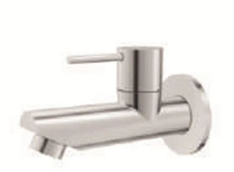 Bafit Brass Bib Cock Long Body With Wall Flange For Bathroom Fitting
