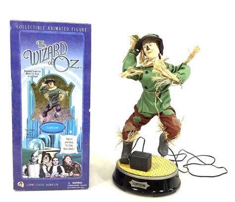 Lot The Wizard Of Oz Animated Scarecrow Figurine
