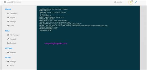 how to install ajenti control panel on ubuntu 22 04 20 04