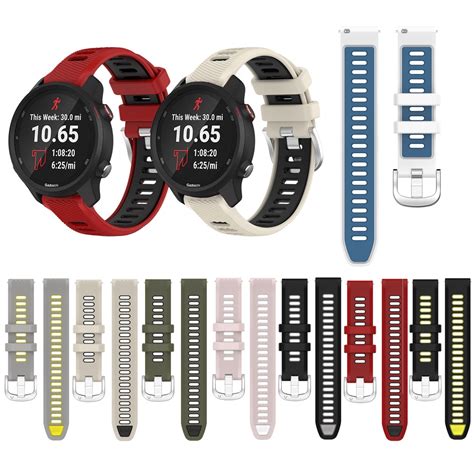 Correa De Silicona Para Garmin Forerunner 265 255 255S 265S 245 245M