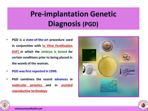 Pre Implantation Genetic Diagnosis Pgd Ppt