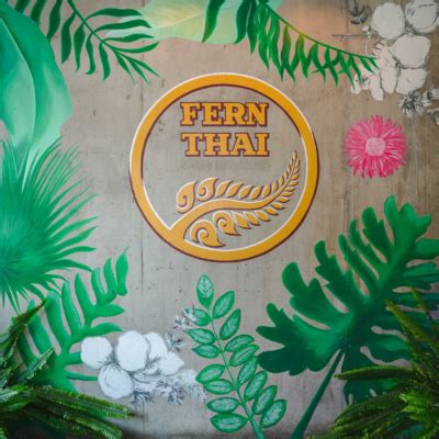 Menu For Fern Thai Eatery And Bar In Seattle Wa Sirved