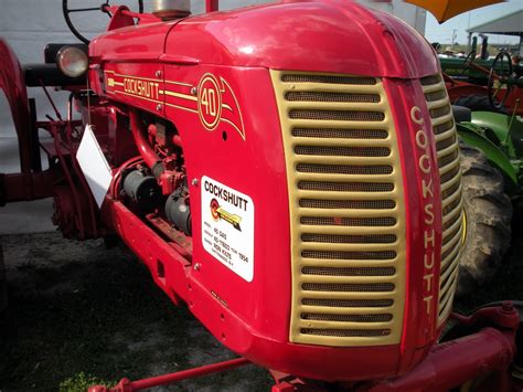 Cockshutt 40 Specs Engine Transmission Dimensions