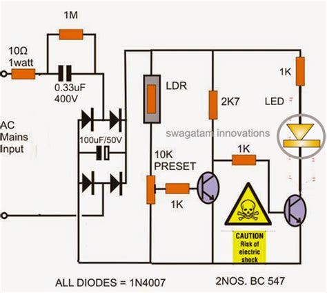 How To Build A Automatic LED Candle Light Circuit Making Easy Circuits
