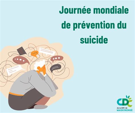 Journée mondiale de prévention du suicide CDC de la MRC de Maskinongé