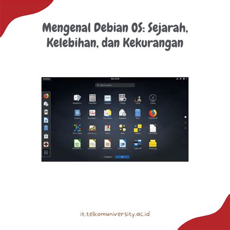 Mengenal Debian Os Sejarah Kelebihan Dan Kekurangan