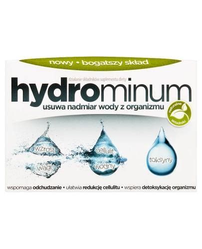 HYDROMINUM Tabl Na Nadmiar Wody W Organizmie ERLI Pl