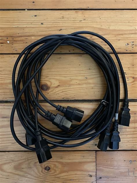 IEC Connector Cable IEC Connector Cable Male To Female Reverb