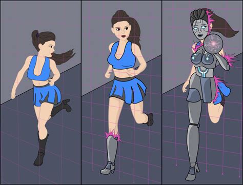 Rule 34 Brainwashing Cheerleader Cybernetics Cyborg Ihmakk Mind