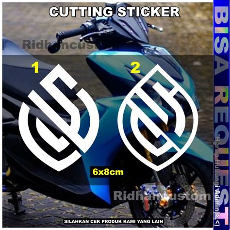 Jual Logo Team Slv Cutting Sticker Logo Motot Team Slv Shopee