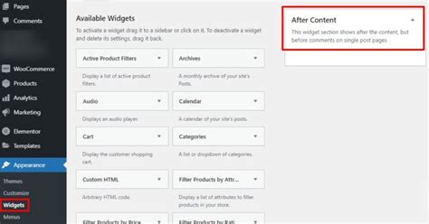 how to add custom after post widgets in wordpress uptimemonster