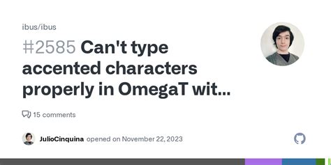 can t type accented characters properly in omegat with ibus 1 5 29 rc2