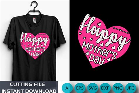 Happy Mothers Day Shirt Print Template Graphic By Creative Svg Crafts