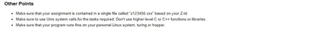 Solved C Unix Please Run The Completed Program On The Chegg