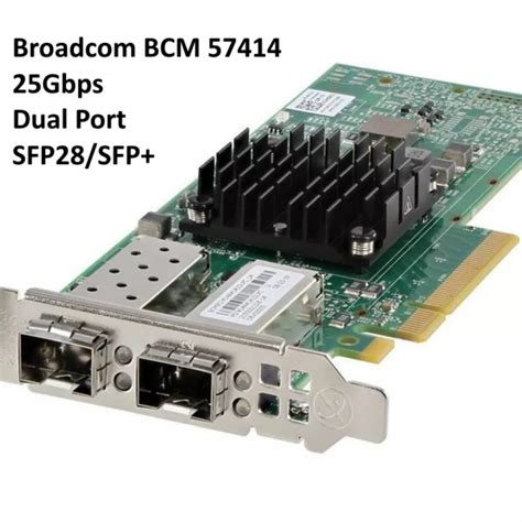 Ethernet Kartı Broadcom 25g Dual Port Bcm57414 Sfp28