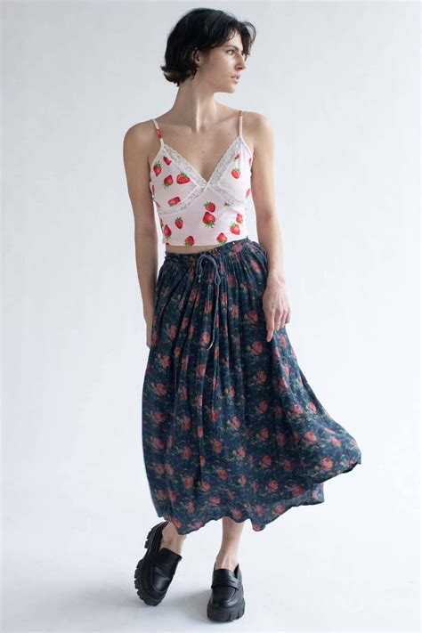 Pink Lace Trim Crop Cami