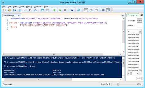 learning sharepoint configuring windows azure access control service