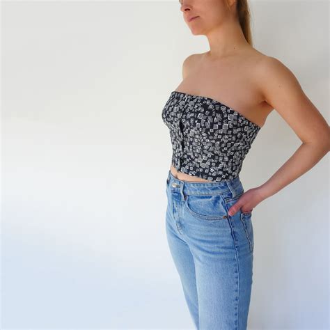 Bustier Top Sewing Pattern For Women Patterns By Lucia
