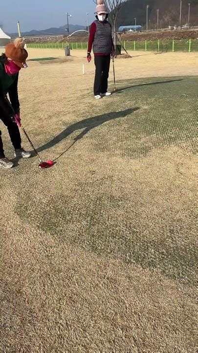 시니어파크골프 교육 고령 대가야파크골프장 포대그린 퍼팅 시니어파크골프강사 권애숙 Youtube