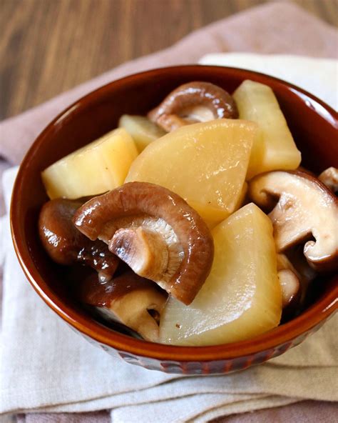 レンジで10分！【大根としいたけの煮物】簡単副菜♩ レシピサイトnadia
