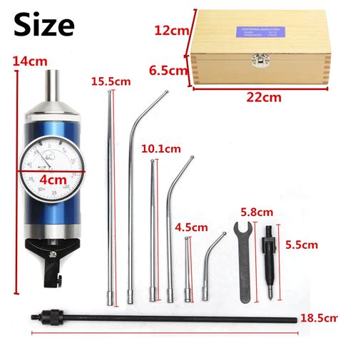 Buy 1set Coaxial Centering Dial Test Indicator Set 0 0