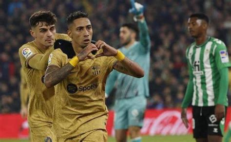 Los Goles Del Triunfo Azulgrana En Feudo Bético El Correo