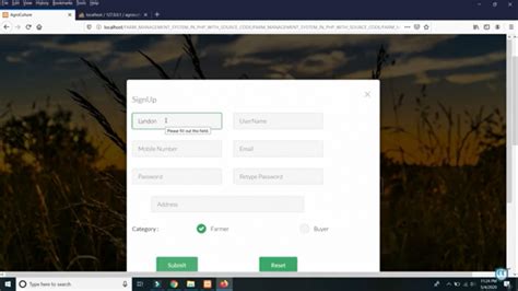 Online Farm Management System Project In Php With Source Code And Report Download Kashipara