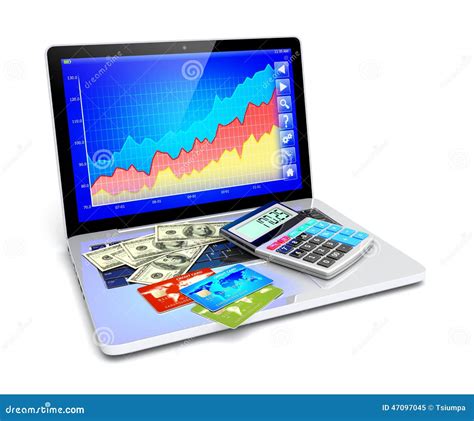 E Commerce And Business Analyzing Stock Illustration Illustration Of