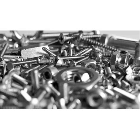 Stainless Steel Fasteners Standard Size Silver Color Industrial