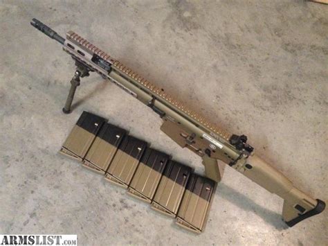 Armslist For Sale Wts Fn Scar 17s In Fde W Midwest Industries Ssr Keymod Handguard