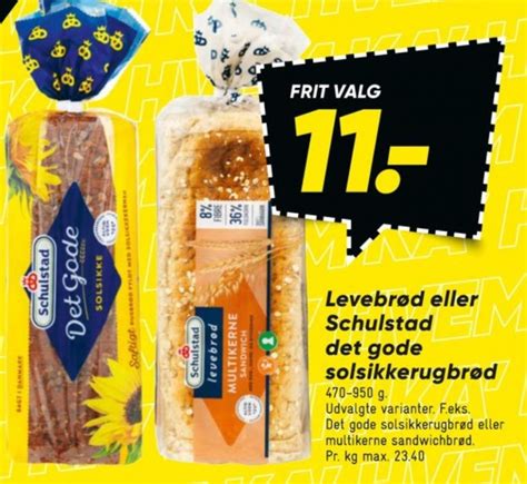 Multikerne Sandwichbrød Schulstad Bilka Januar 2024 Alle Tilbudsavis
